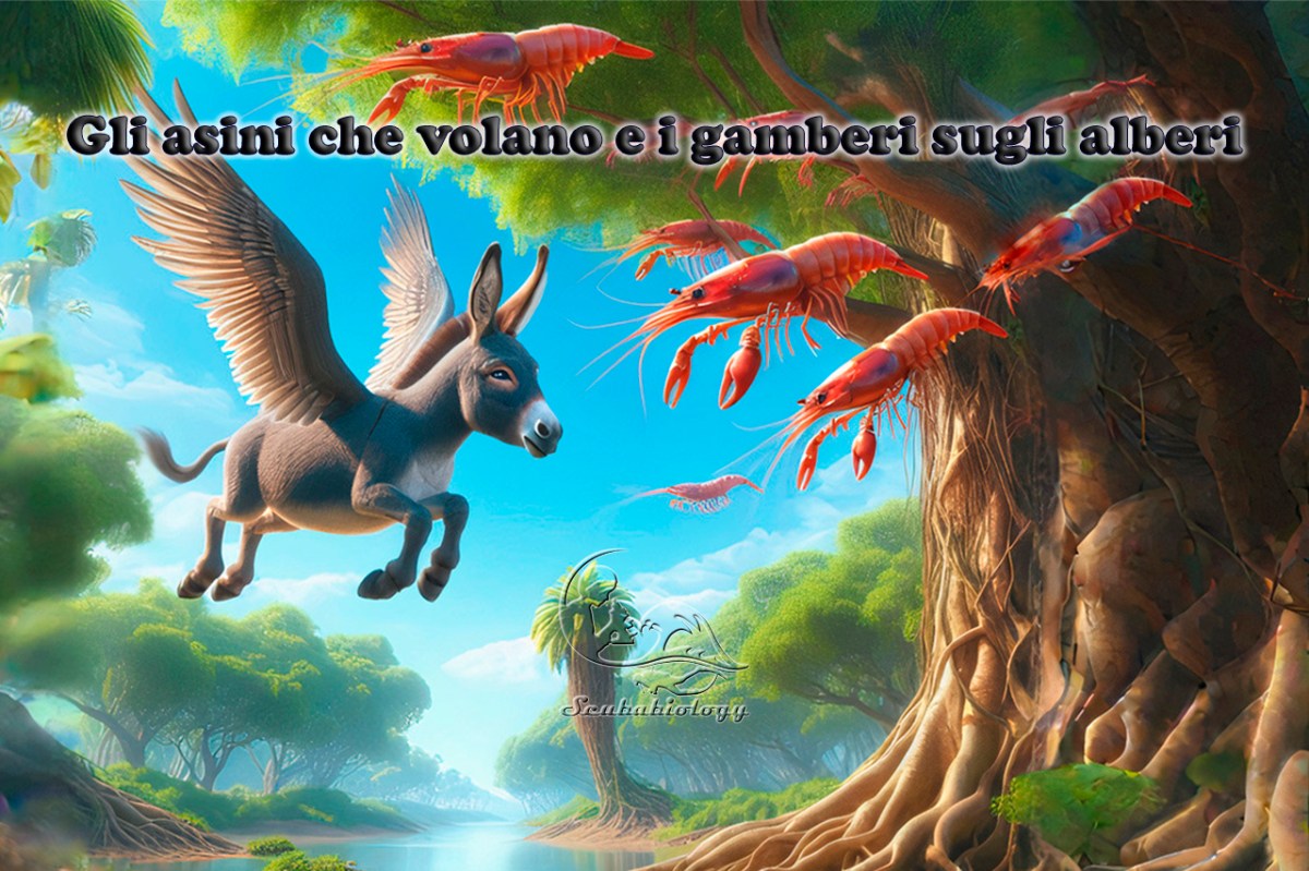 Gli asini che volano e i gamberi sugli alberi – Scubabiology